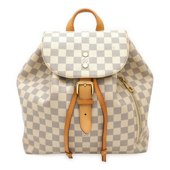 Louis Vuitton | Bags | Louis Vuitton Damier Azur Speron Backpack ...